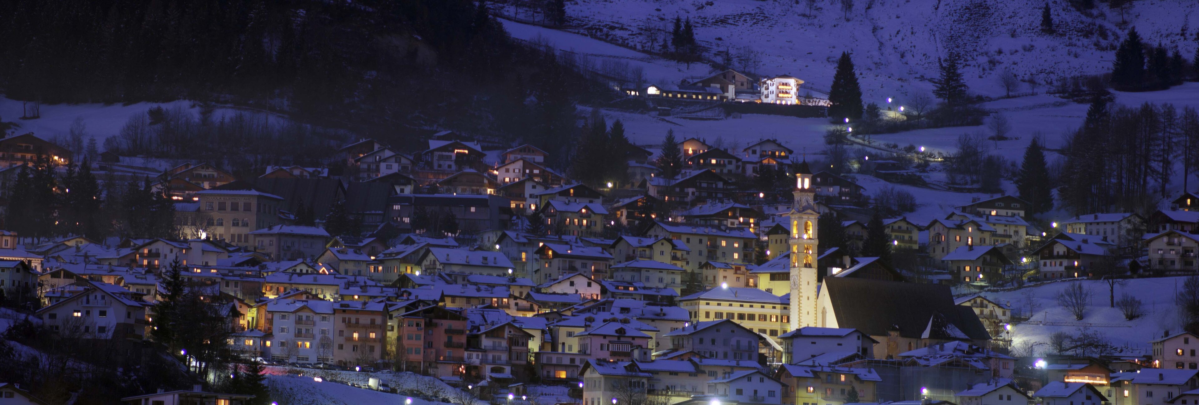 Tesero, lovely cultural and artistic centre in Val di Fiemme