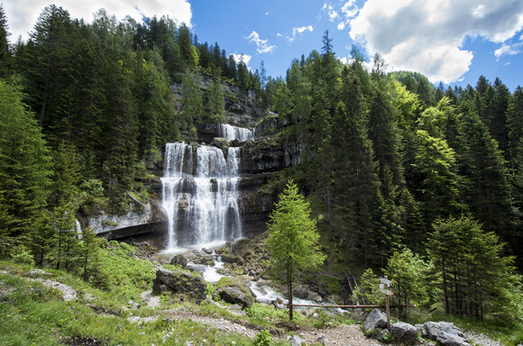 The Varone Waterfall