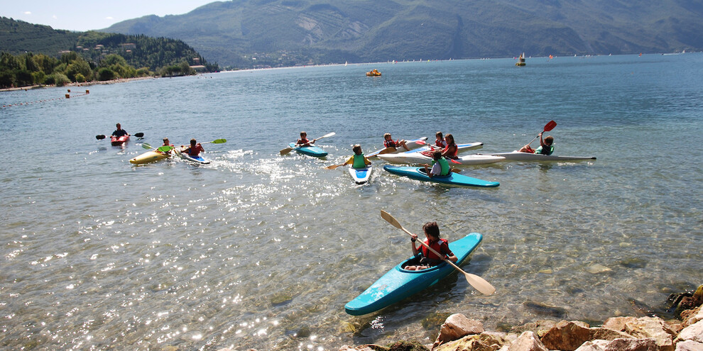 Sport acqua sui laghi del Trentino