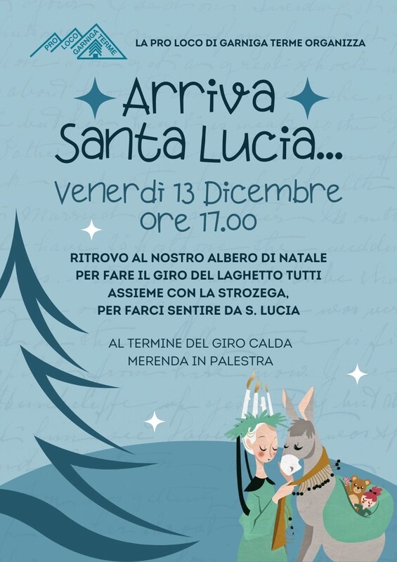 Arriva Santa Lucia - Pro Loco di Garniga Terme - Guida - Eventi - Trentino