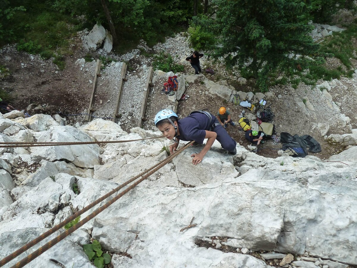 Family climbing - Primi passi sulla roccia - Cosa fare in Trentino ...