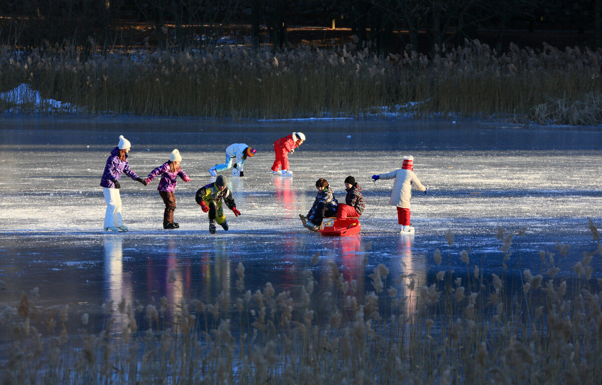 Pattinaggio su ghiaccio in Trentino